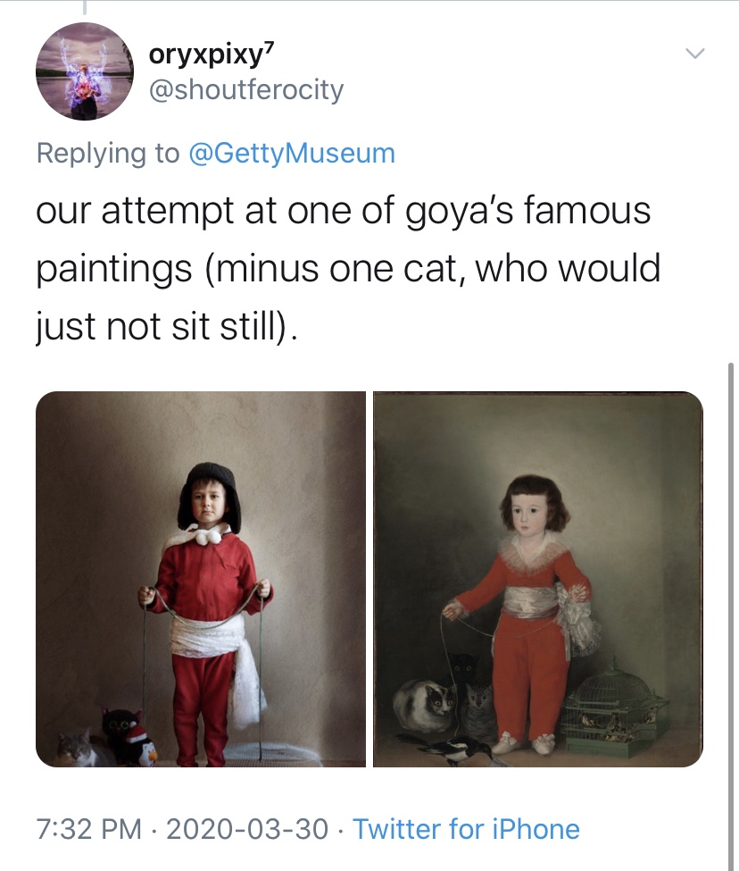 Getty Museum Challenge – The Guider's Guild