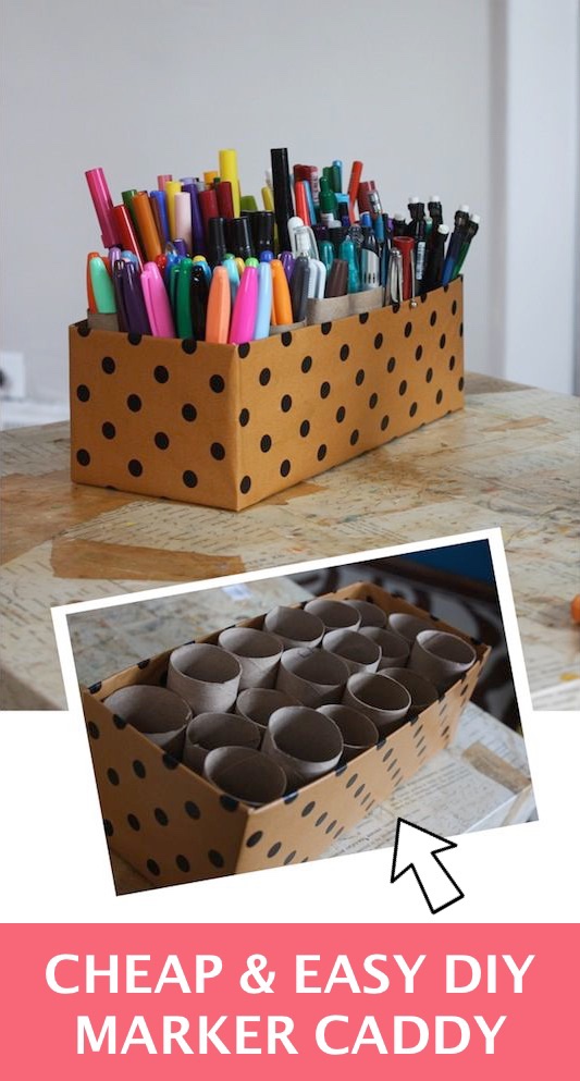 Upcycled Marker Caddy – The Guider's Guild